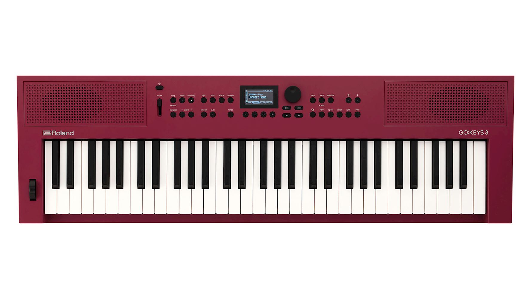 ROLAND - GO:KEYS 3 KEYBOARD DARK RED | Terpstra Muziek Drumland